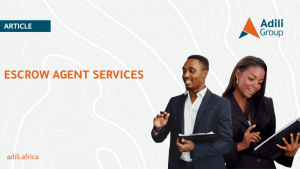 Escrow Agent Services - Adili Group